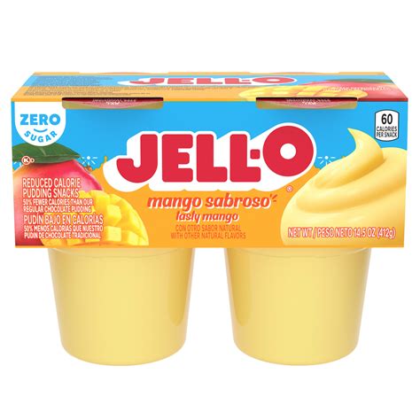 Original Chocolate Ready To Eat Pudding Cups Snack Cups Jell O