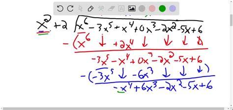 SOLVED Write Each Polynomial In The Form P X D X Q X R X Where P X Is The Given Polynomial