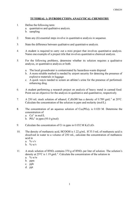 tutorial chapter 1 tuto chm tutorial 1 introduction analytical