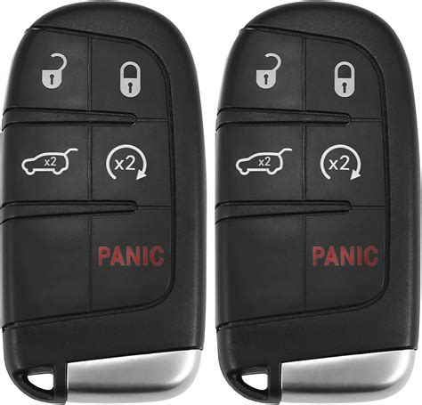X Autohaux 2pcs 433mhz M3n40821302 Replacement Keyless