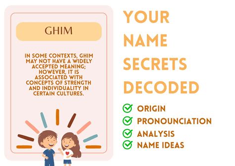 Ghim Name Meaning And Pronunciation