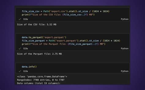 Datascience Machinelearning Csv Parquet Shirin Khosravi Jam