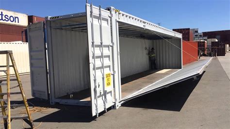 24 Double Open Side Shipping Container