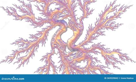 Mathematical Visualization D Models Of Complex Mathematical Conc Stock Image