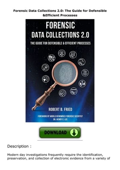 Pdf Download Forensic Data Collections 2 0 The Guide For Defensible And Efficient Processes