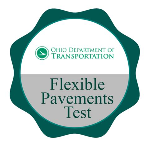 Odot Flexible Pavements Test Credly