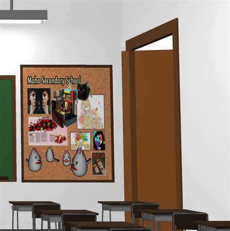 Render Classroom Scene Right Streaming Dubu