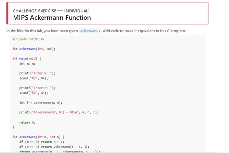 CHALLENGE EXERCISE INDIVIDUAL MIPS Ackermann Chegg Com
