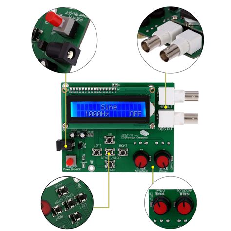 1hz 65534hz Frequency Meter Dds Function Signal Generator Diy Kit