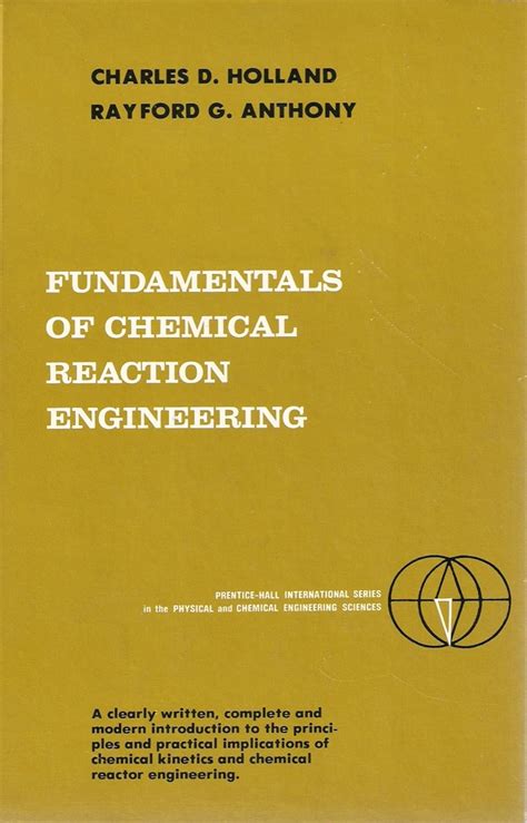 Buy Fundamentals Of Chemical Reaction Engineering Book Online At Low Prices In India