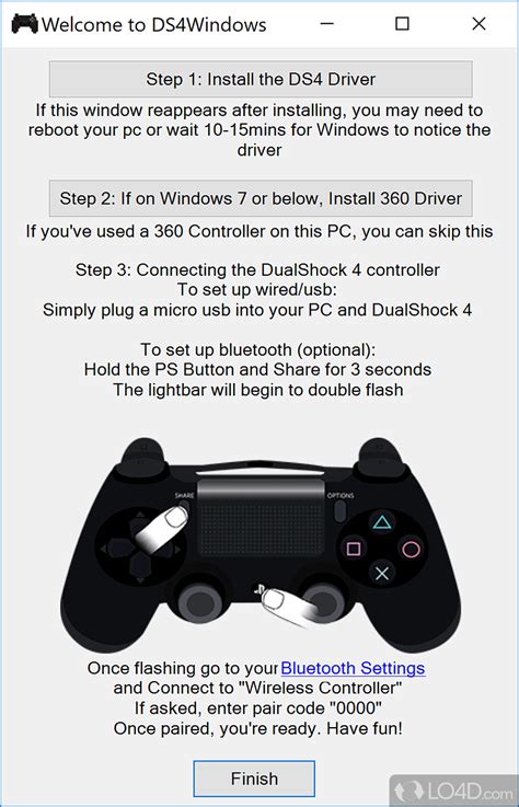 Ds4windows настройка Dualshock