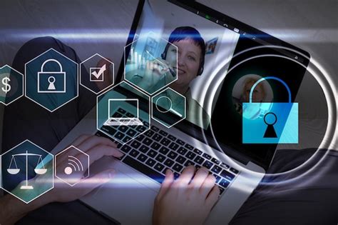 Premium Photo Developing Network Security System Internet Data