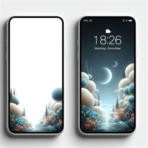 Customizable Mobile Mockup For Tailored App Ui Displays Premium Ai