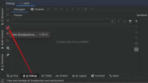【未解决】通过android Studio打开调试设置java Exception Breakpoints和exception