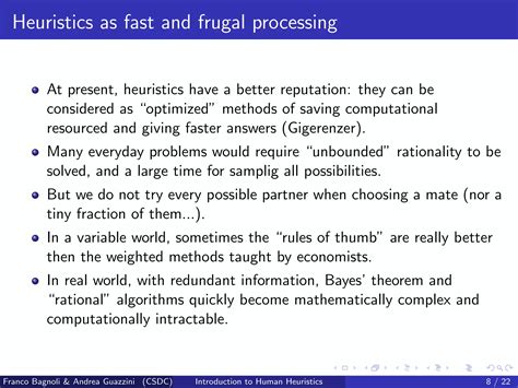 Introduction To Human Heuristics Pdf
