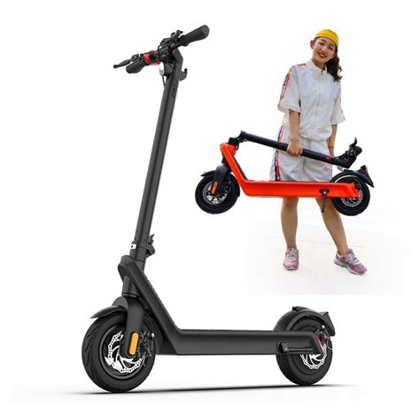 500w Elektrik Foldable Adult 10 Inch 4 Wheel Electric Scooter Car For