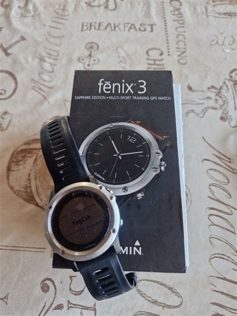 Garmin Fenix 3 Sapphire Neispravan Abc Senzor
