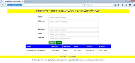 Steps To Perform Crud Operations Using Angularjs And Stored Procedure