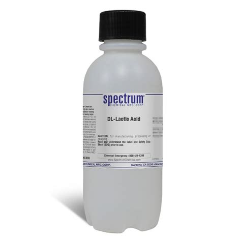 Dl Lactic Acid