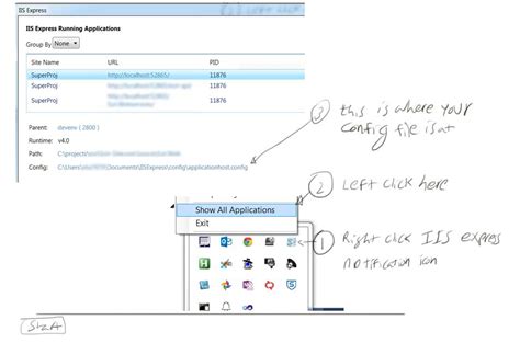 Asp Net Remove Virtual Directory In Iis Express Created In Error Stack Overflow