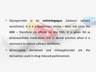 Anticholinergic Drugsabhijitpptx