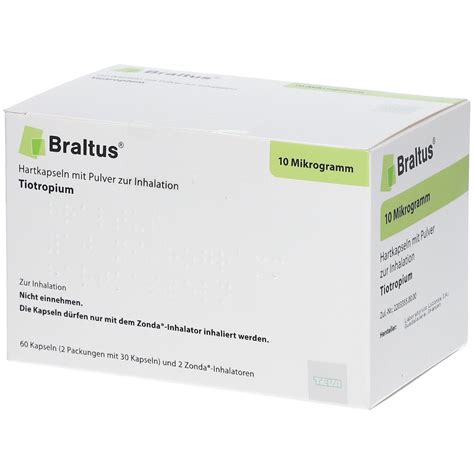 Braltus® 10ug 2zonda 60 St Mit Dem E Rezept Kaufen Shop Apotheke