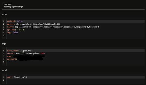 problem while starting z2m zigbee home assistant community