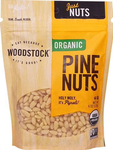 Woodstock Organic Kosher Pine Nuts 6 Oz Vitacost