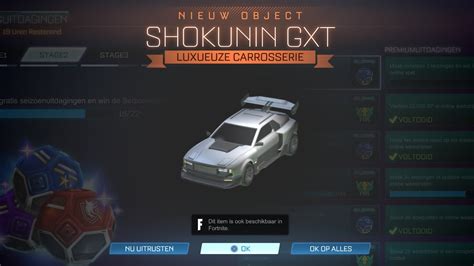 Rocket League Gameplay Van De Shokunin Gxt Rocket Pass Rocket League