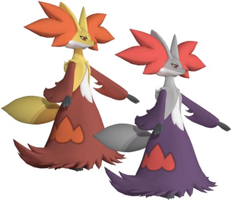 Delphox Pokemon Free 3d Model Dae Fbx Free3d