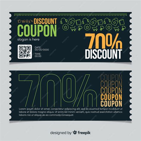 Discount Coupon Design