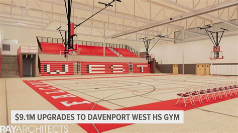 9 1m Upgrades To Davenport West Hs Athletic Buildings Kicks Off