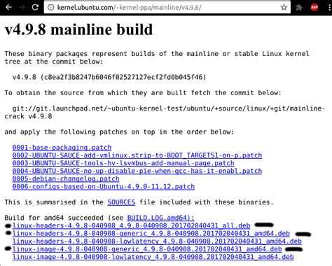 How To Update Kernel To The Latest Mainline Version Without Any Distro Upgrade Ask Ubuntu