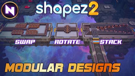 How To Play Efficiently Make MODULAR DESIGNS Shapez Lets Play Tutorial YouTube