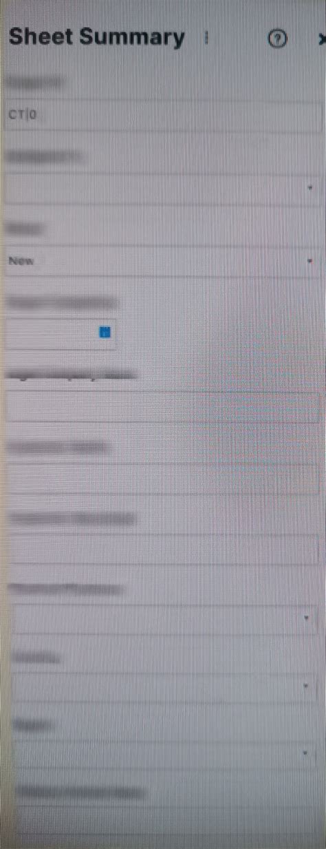 sheet summary report to row report — smartsheet community