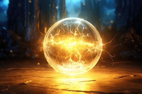 Premium Ai Image Mesmerizing Phenomenon Of A Ball Lightning