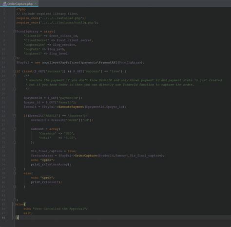 Paypal Sdk Php Laravel Codeigniter Yii Php Class Library