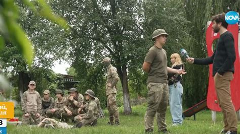 Законът за мобилизацията в Украйна Тийнейджъри провеждат военно обучение три пъти седмично Nova
