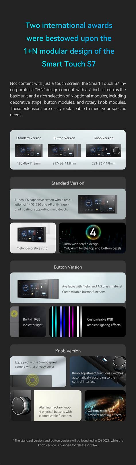 2024 Knx Gvs K Bus Smart Home Automation System 7 Inch Touch Screen