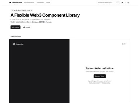 Buidl By Turbo Eth A React Template Built At Lightspeed