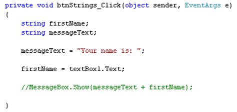 Visual C Net How To Add Comments