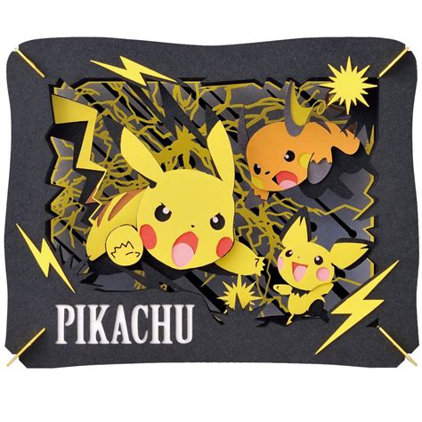 Papercraft Pokemon Pikachu