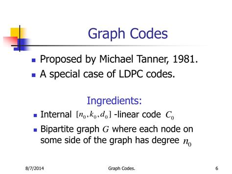 ppt graph codes and expander graphs powerpoint presentation free