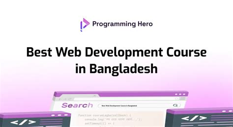 Best Web Development Course In Bangladesh Programming Hero Blog