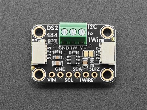 Adafruit DS2484 I2C To 1 Wire Bus Adapter Breakout STEMMA QT Qwiic JST SH 1mm ID 5976