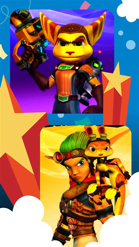 Ratchet And Clank Vs Jak And Daxter By Macbalmo On Deviantart