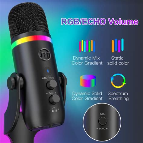 Zealsound K66pro Usb Rgb Microphone For Iphonenoise Cancellation