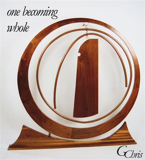 One Becoming Whole Mixed Media Sculpture By Gary Chris Christopherson