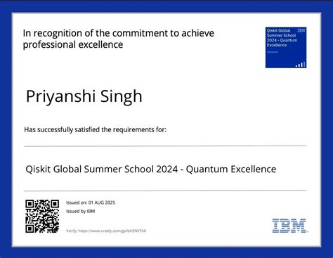 Priyanshi Singh On Linkedin Quantumcomputing Qiskit Ibmquantum