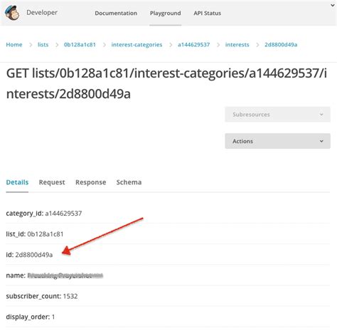Php Add To Interest Group Using Mailchimp Api V3 Stack Overflow